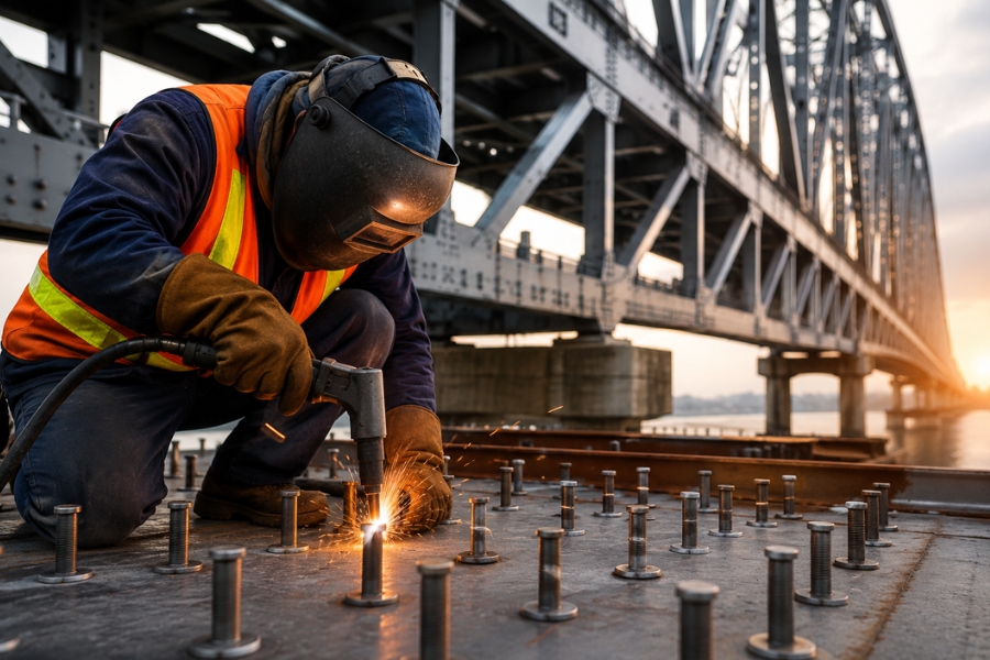Welding on Bridges: The Role of Stud Welding in Safety